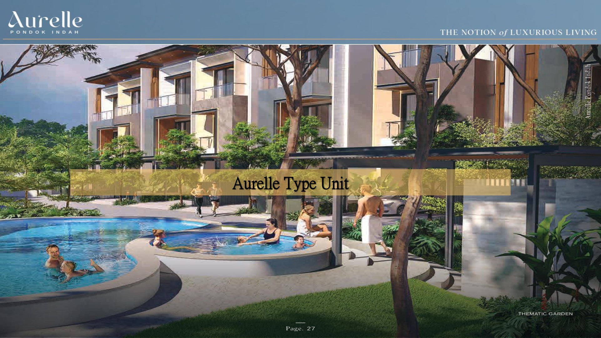 PONDOK INDAH TOWNHOUSE 2 Cluster Aurelle - Mulai Rp 3 M an*